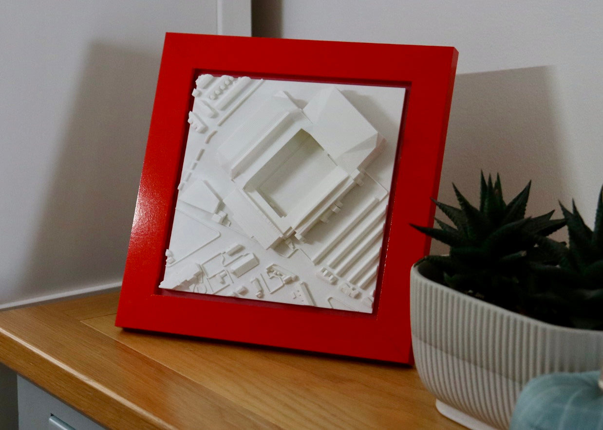 Liverpool L4 - Anfield 3D Stadium Wall Art | StadiFRAMES 3D Print Foot ...