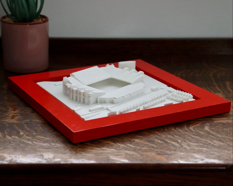 Manchester United Old Trafford Stadium 3D Model | Football Memorabilia ...